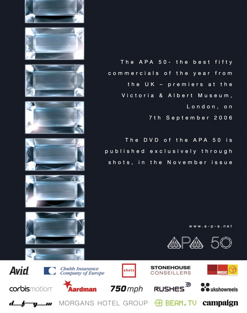 The APA Show 2006 | Advertising Producers Association | Advertising ...