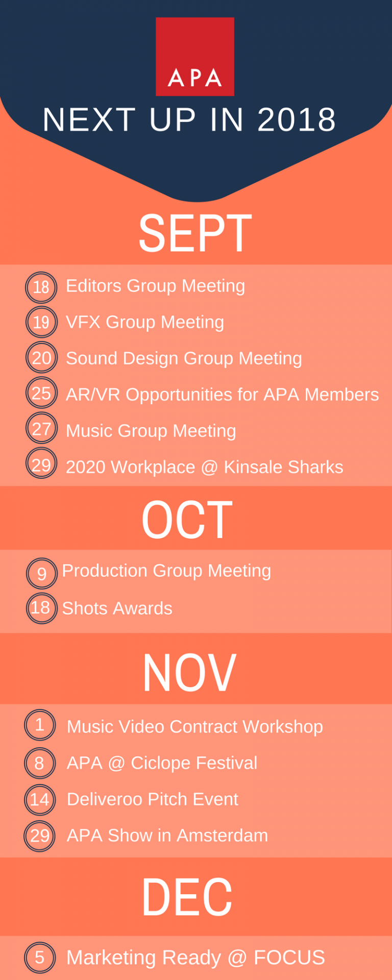 The Show is over...but there's a lot more to come from The APA ...