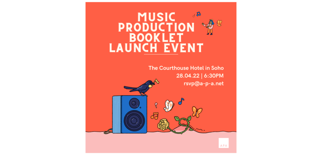 Event: Music Production Booklet Launch | Advertising Producers ...