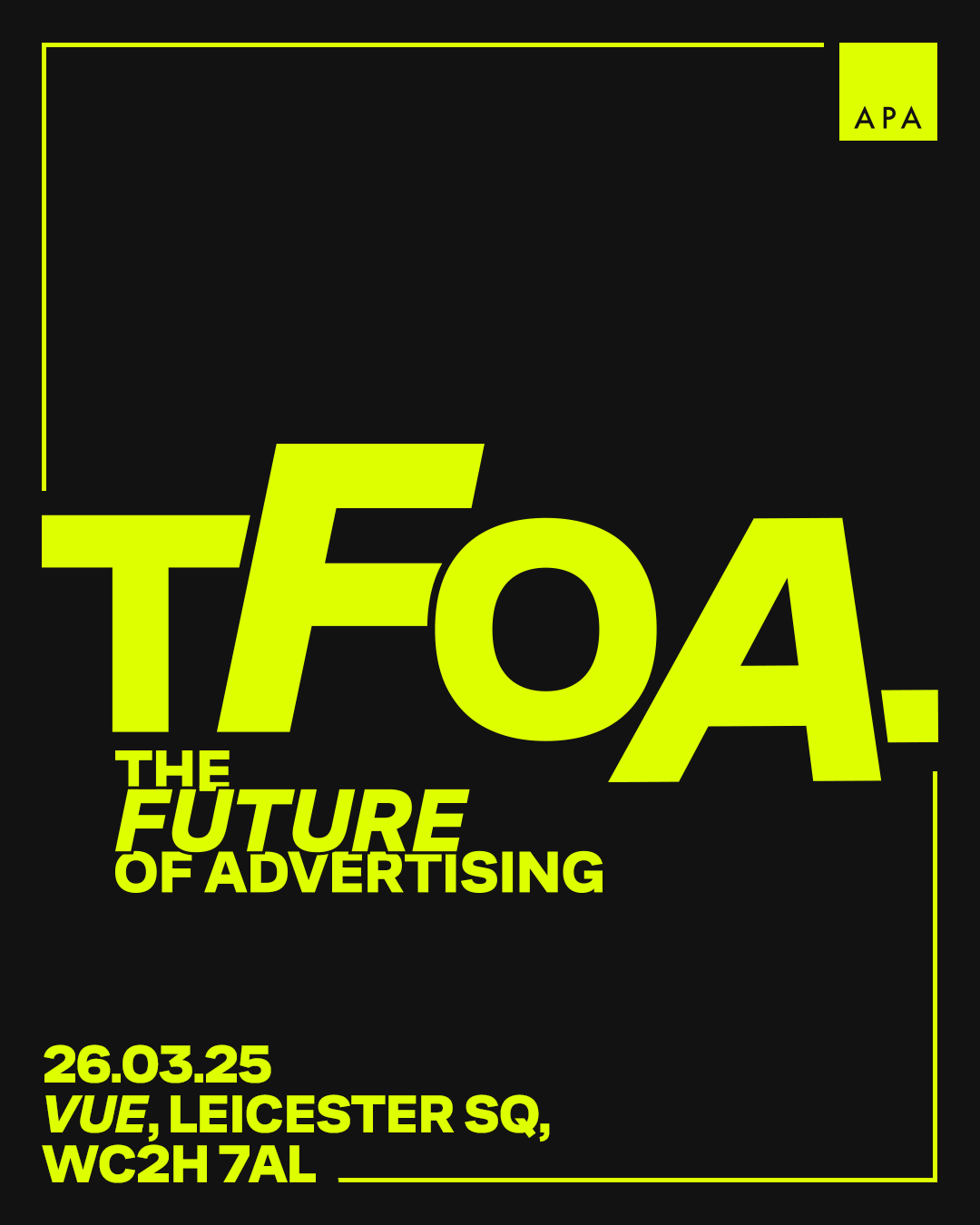 The Future of Advertising 2025 | Tickets NOW LIVE | Advertising ...